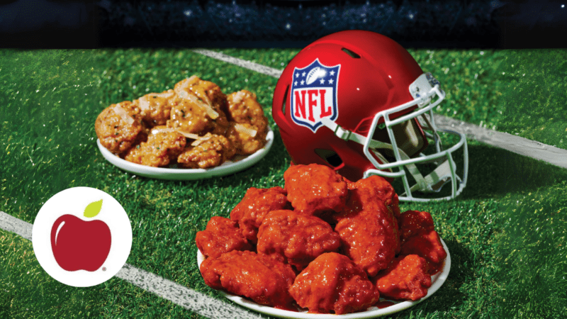 Kick Off the NFL Season with Applebee's Irresistible 50 Cent Wing Deal