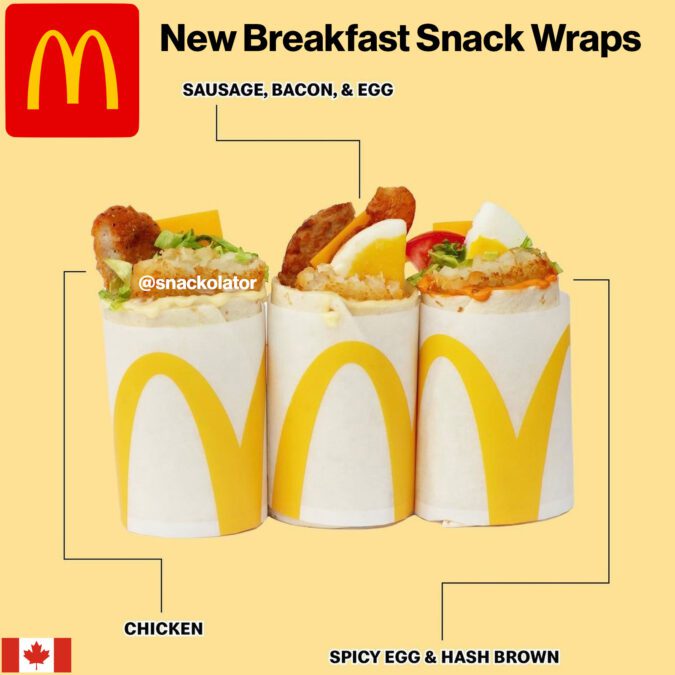 McDonald's Canada Got Everyone Talking with Their New Breakfast Wraps
