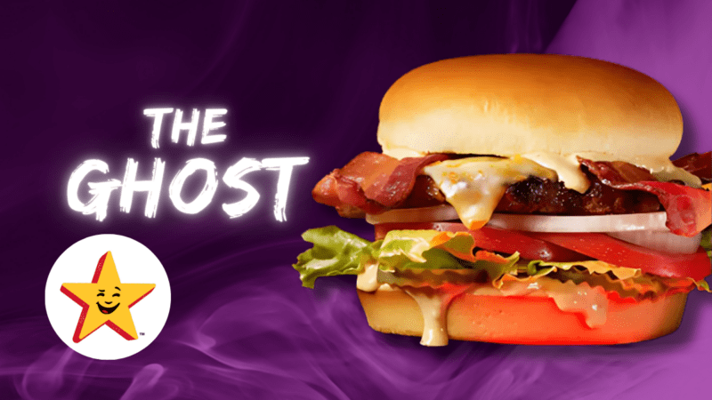 Savor the Heat of Heartbreak with Carl’s Jr.'s Ghost Burger