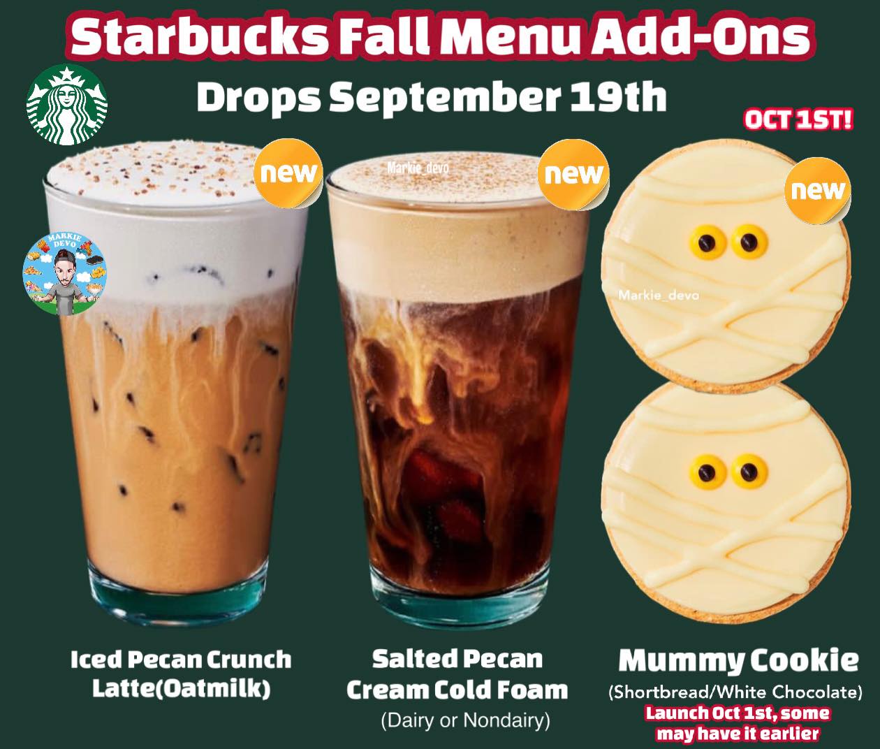 Starbucks' Rumored Fall Menu Add-Ons Feature Pecan And More