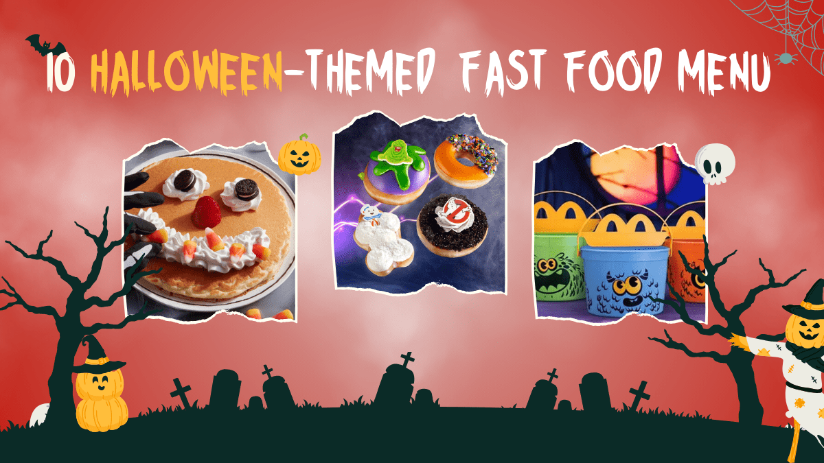 10 Halloween Themed Fast Food Menu Items