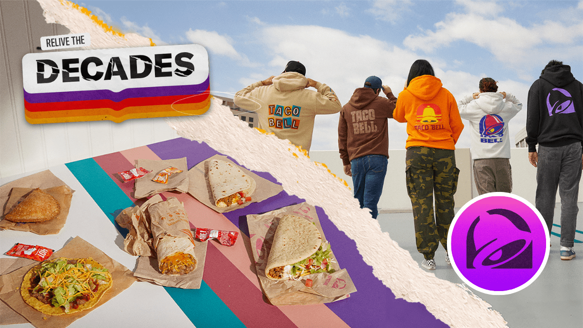 Let's Get Nostalgic: Taco Bell's Limited-Time Decades Menu Is Here
