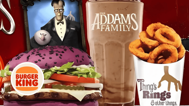 Taste the Thrills: Burger King Unveils Creepy and Kooky Meal