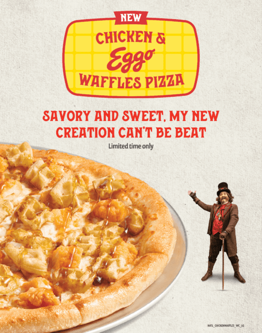 Cicis Pizza Unveils a Flavor Mashup: Chicken and Eggo Waffles Delight