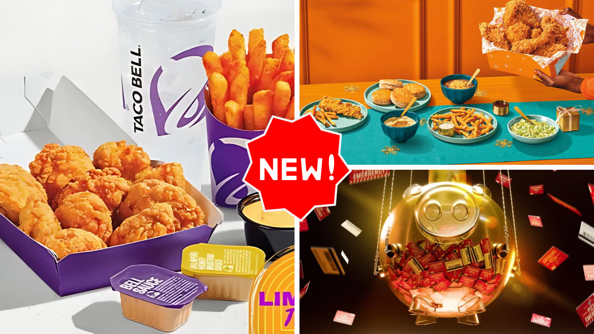 December Treats: Must-Try Seasonal Offers from Domino’s, Popeyes, and More