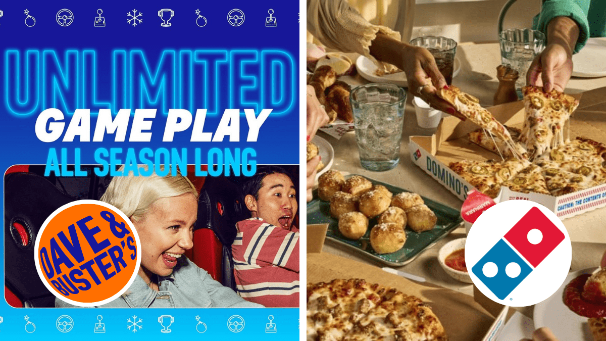 Unlock Holiday Fun with New Deals from Dave & Buster's and Domino's