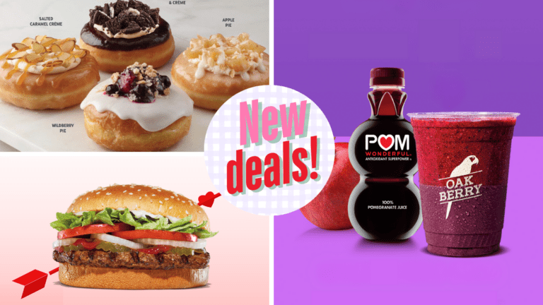 Score The Best Valentine’s Day Deals at Burger King, Oakberry, and More