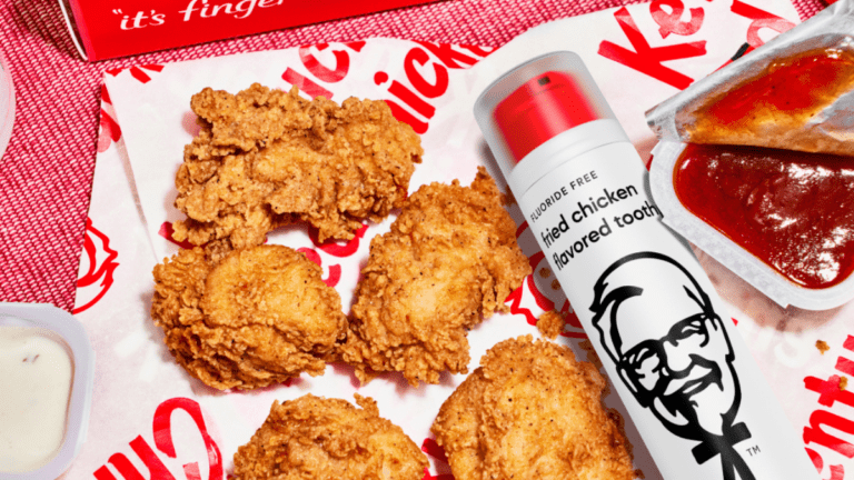 KFC Swears This Toothpaste is Not a Joke