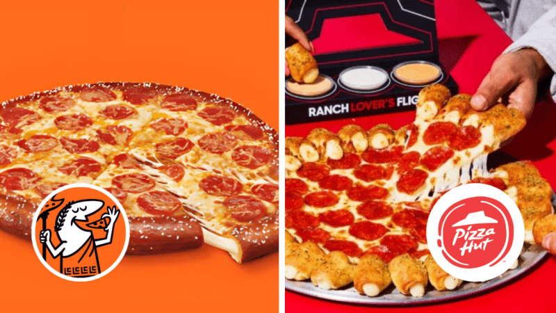 Little Caesars and Pizza Hut Unveil New Must-Try Menu Items