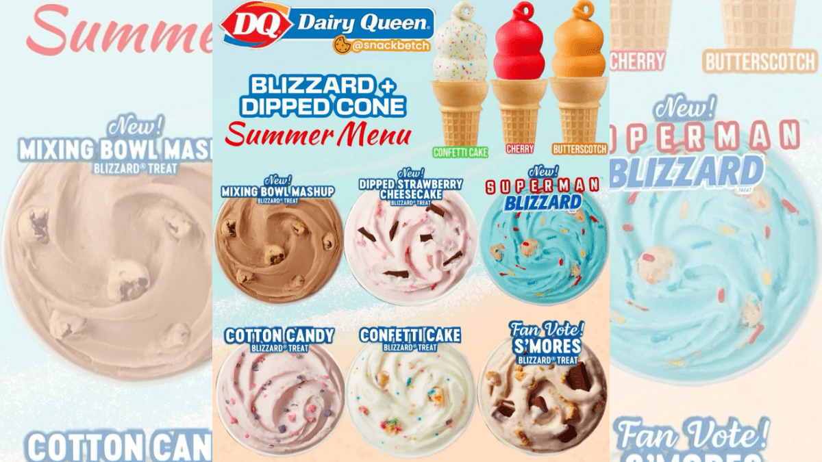 Dairy Queen’s Superman Blizzard and New Treats Have Landed