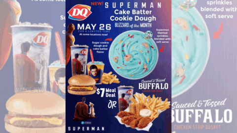 Dairy Queen’s Superman Blizzard and New Treats Have Landed