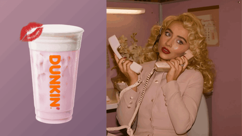 Dunkin’ and Sabrina Carpenter Just Launched the Creamiest Strawberry ...