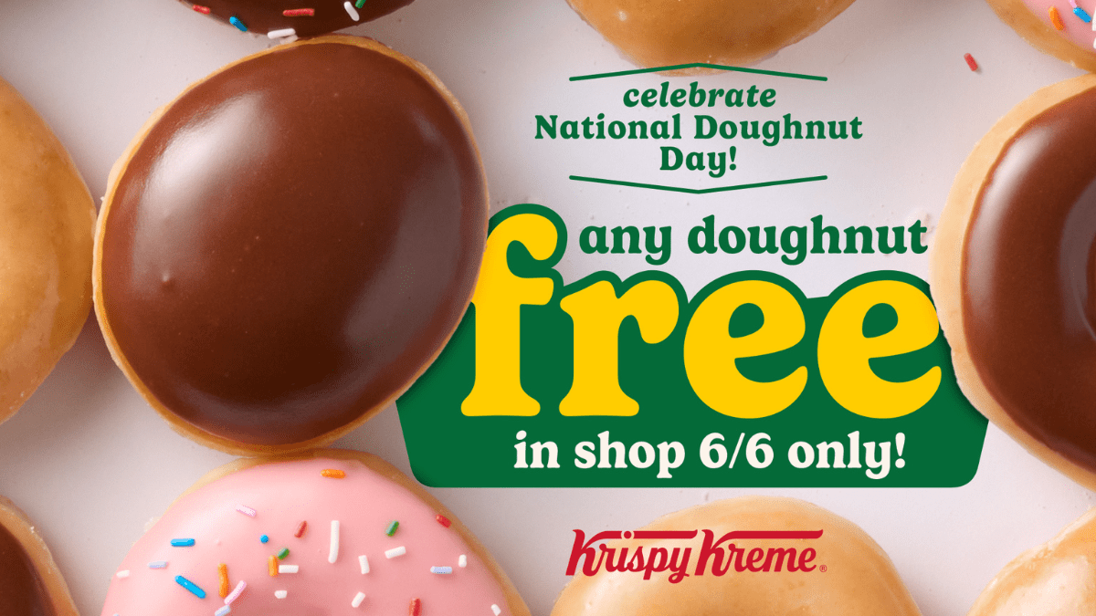 Krispy Kreme’s National Doughnut Day Deals Are Too Sweet to Miss