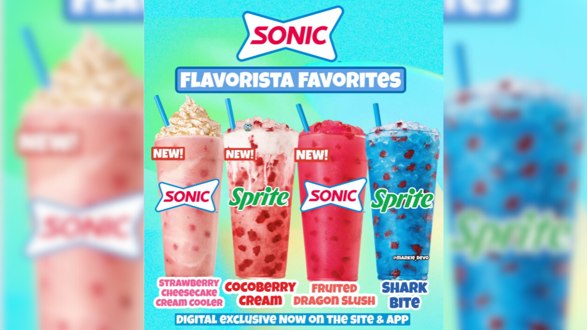 SONIC’s New Summer Drinks Are a Sweet Escape in a Cup