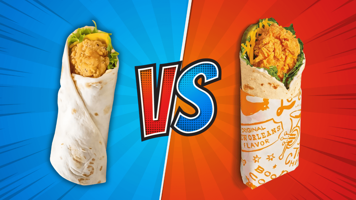 The Fast Food Chicken Wrap Wars Have Started and I'm Here For It